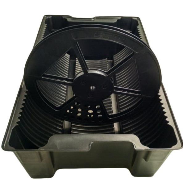3mm Conductive Polystyrene 330mm SMT Reel Tray กล่องเก็บ ESD